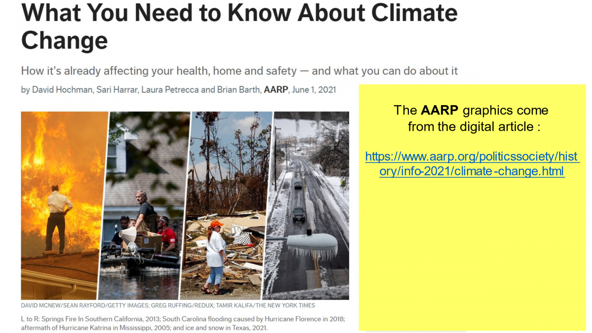 CRITIQUE of the June 2021 AARP Bulletin: “Climate Change and You” ⋆ CASF